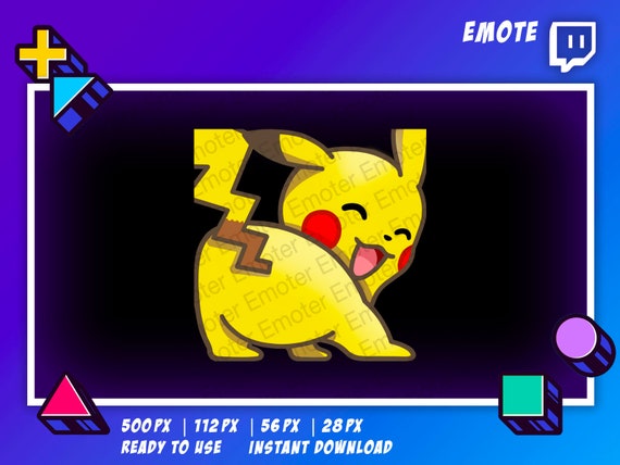 Twitch Pokemon Emote Pikachu Twerk Arceus pokemon Kawaii - Etsy México