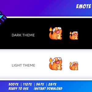 Twitch Pokemon Emote Derpy Gen 1 Starter Emotes Pack Charmander ...