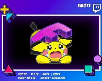 Pichu Cry Emote - Etsy