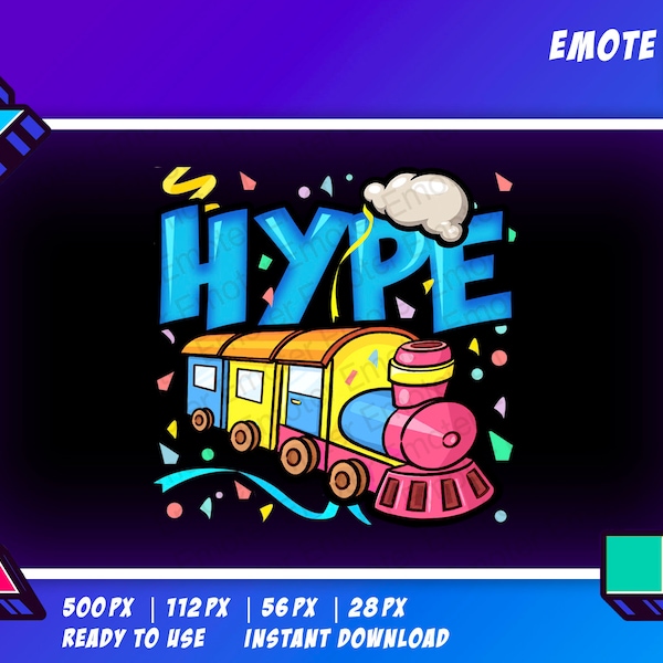 Twitch Emotes Hype Train - Etsy Twitch Emotes Hype Train - Etsy