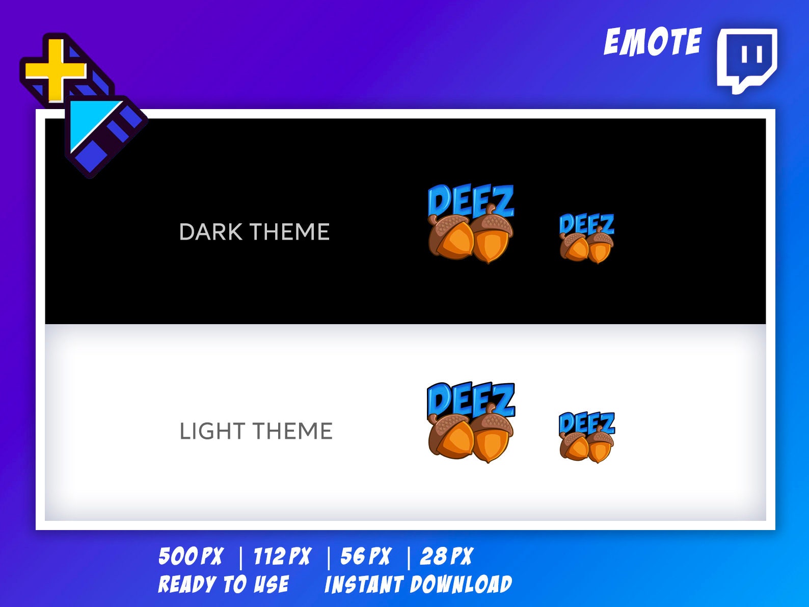 Twitch Emotes Pack - Memes - Deez Nuts - Wasted - This is Fine - Shut ...