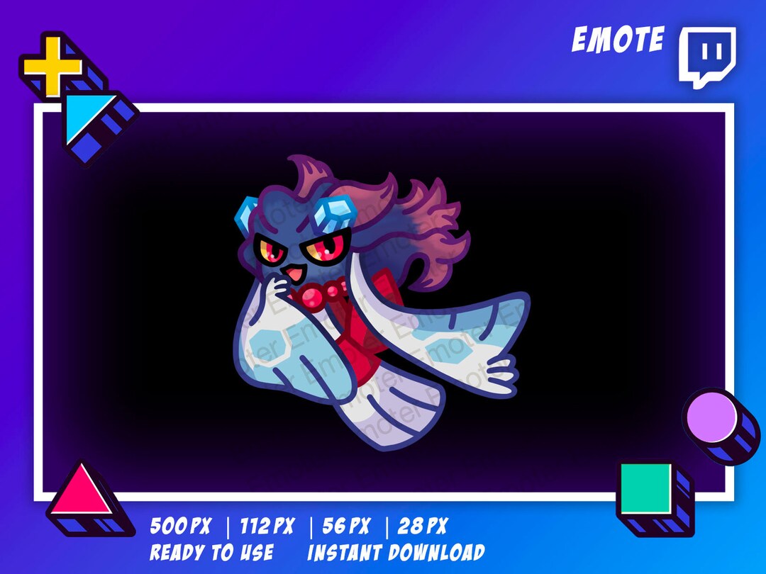 Twitch Pokemon Emote - Mistreavus Halloween Froslass Costume - Scarlet ...