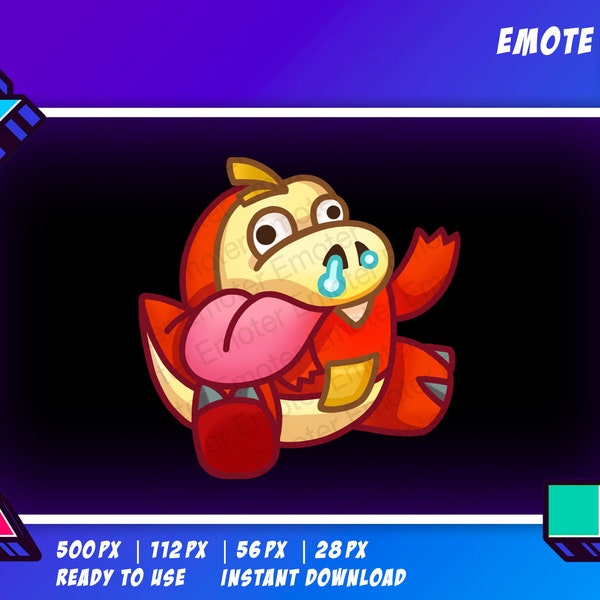 Fuecoco Emotes - Etsy