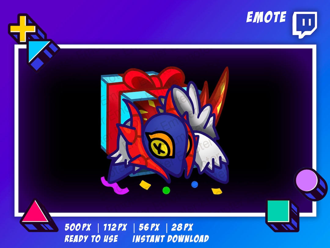Twitch Pokemon Emote - Slither Wing Slitherwing Gift Sub Subathon Love ...