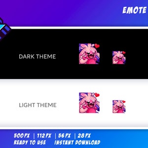 Twitch Pokemon Emote - Tinkaton Love Valentine's Day Fan - Scarlet ...