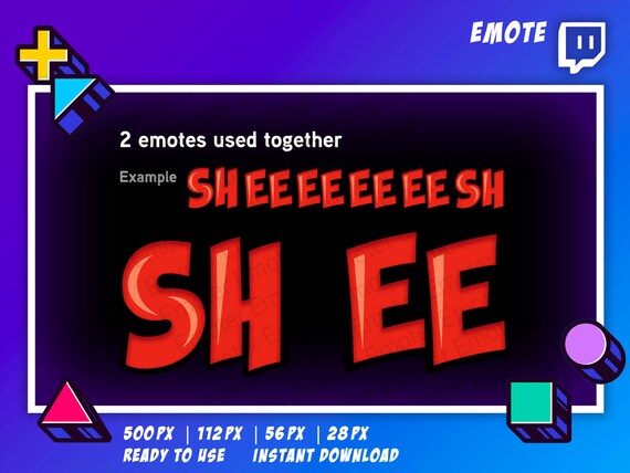 Twitch Emote Sheesh Funny Digital Art - Etsy
