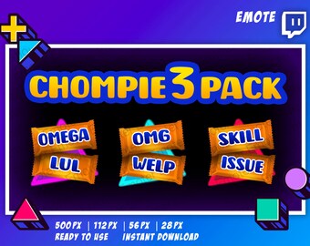 Twitch Emotes Omega - Etsy