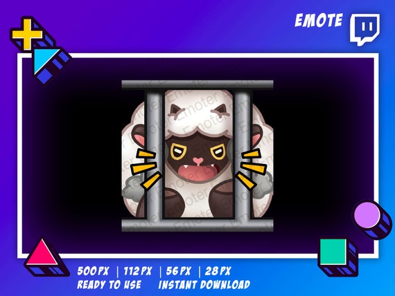 Twitch Emote Wooloo Ban Scarlet Violet Pokemon Kawaii - Etsy