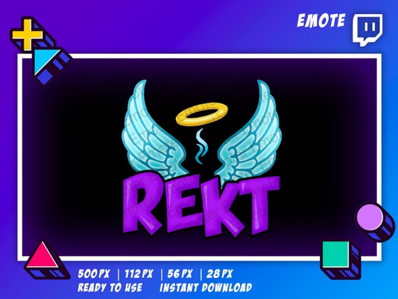 Twitch Emote Rekt Digital Art | Etsy