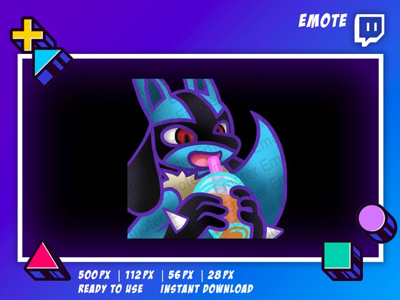 Twitch Pokemon Emote Lucario Hydrate Arceus Pokemon | Etsy