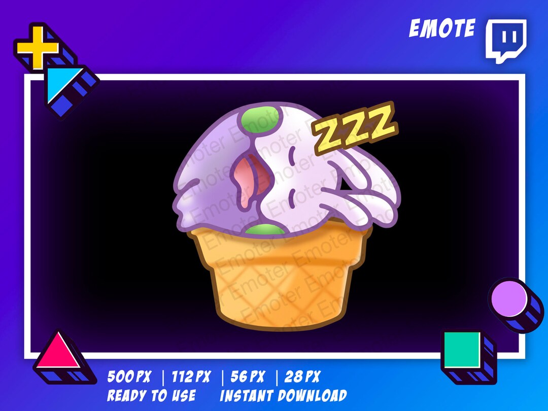 Twitch Pokemon Emote - Goomy - Sleepy - Scarlet Violet Pokemon - Kawaii ...