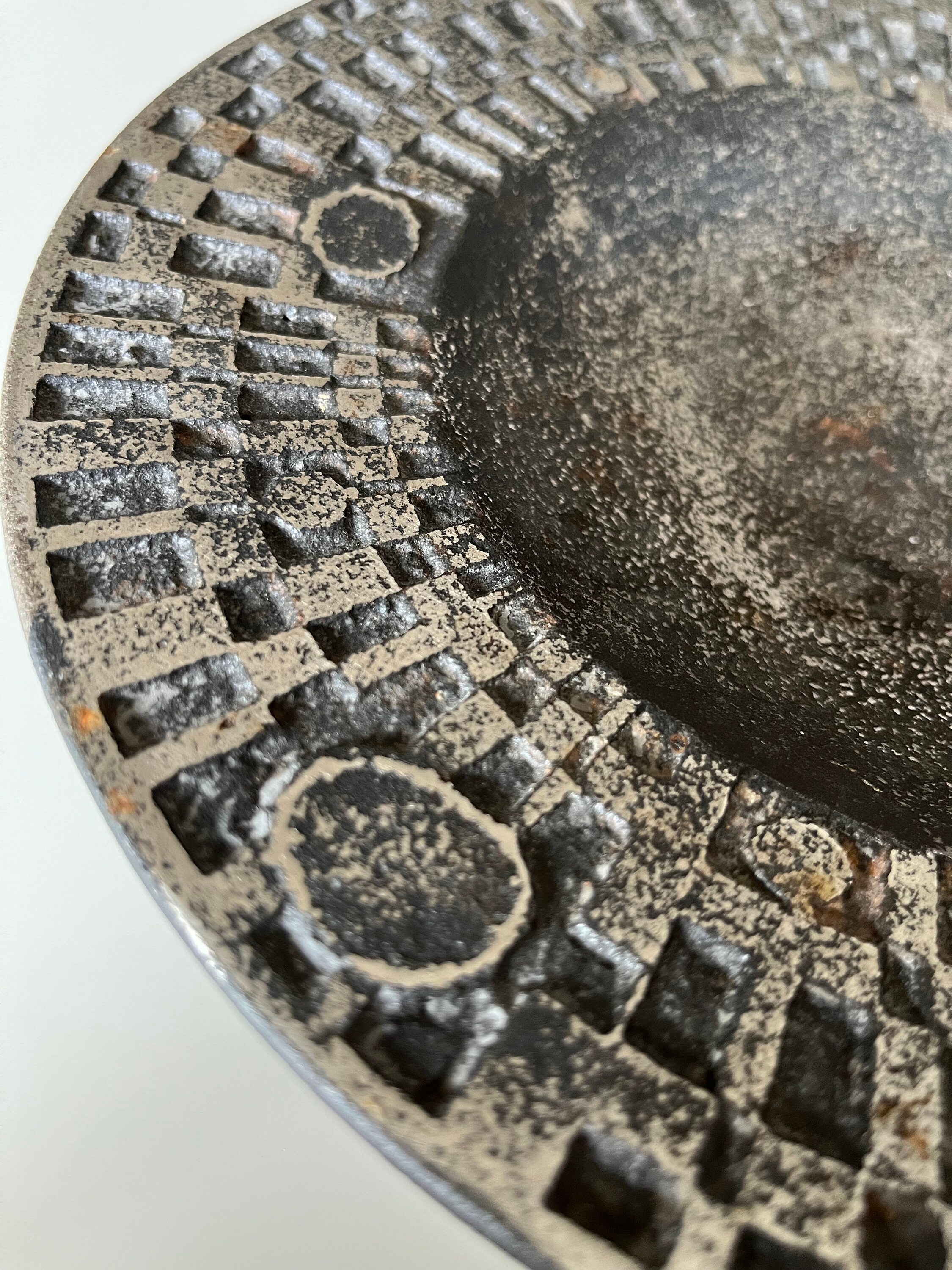 OLAV JOFF BOWL Steel Art Norway, Brutalist, Vintage, Plate 1970s - Etsy