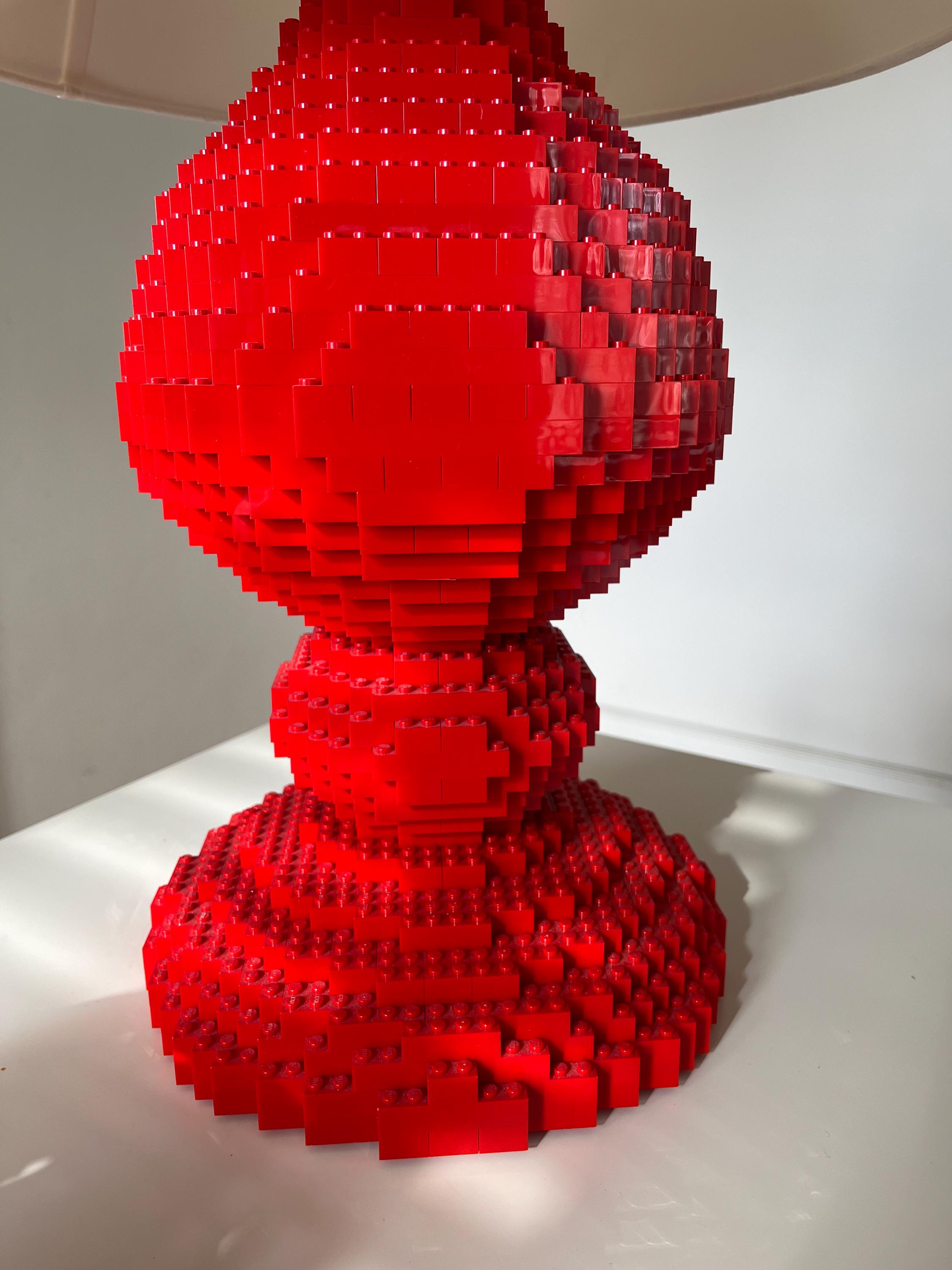 Unique LEGO TABLE LAMP, Denmark, 1980s - Etsy