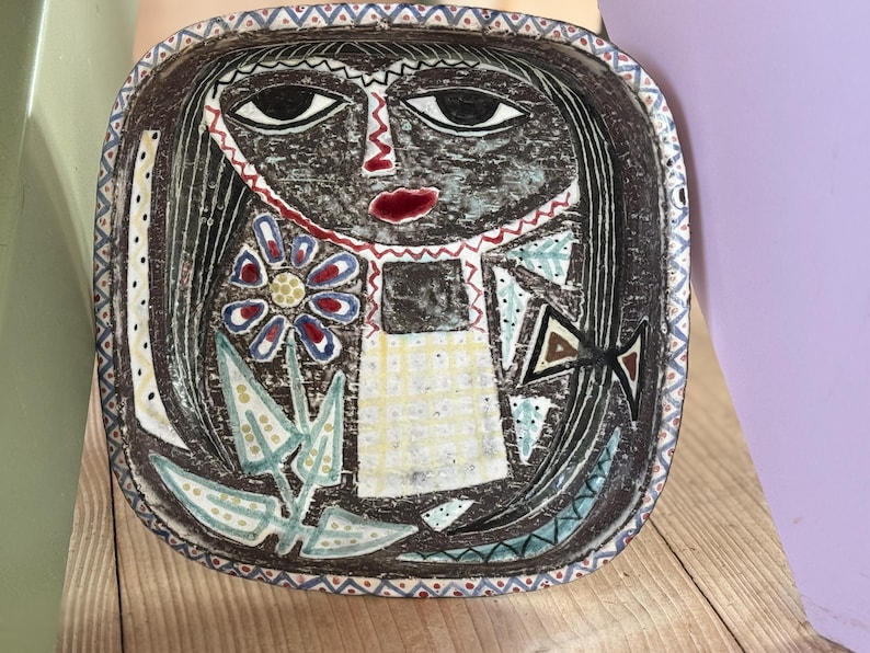 Cuenco Upsala Ekeby de Mari Simmulson: Cerámica artística sueca vintage ...