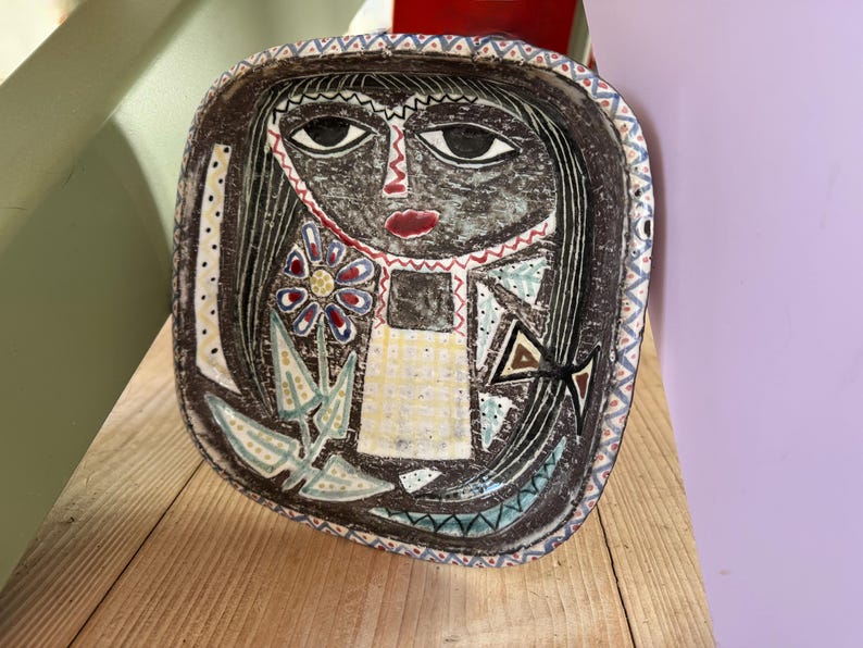 Cuenco Upsala Ekeby de Mari Simmulson: Cerámica artística sueca vintage ...