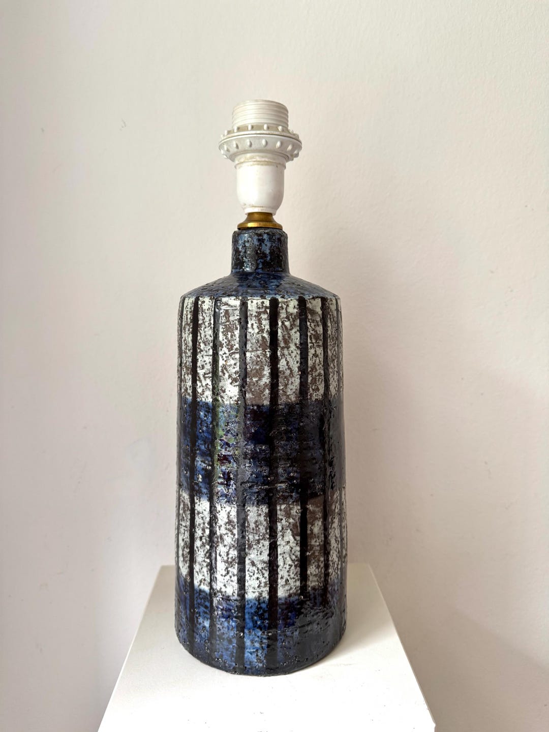 Ingrid Atterberg Table Lamp, Upsala Ekeby, Sweden, Keramik Lamp Foot ...