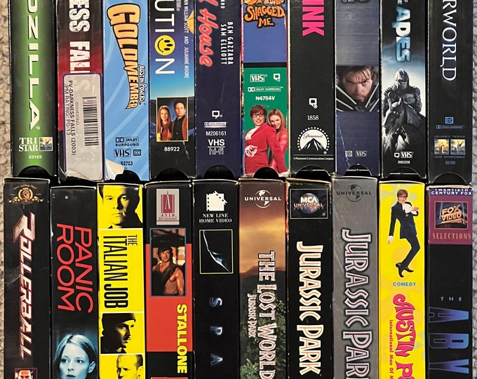 VHS Movies / VHS Tapes - Etsy