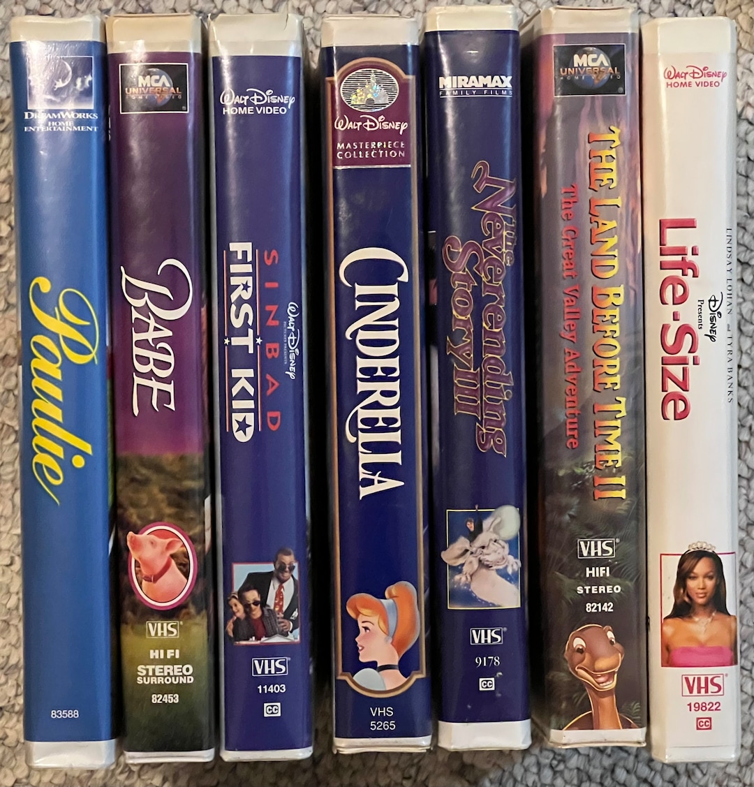 VHS Movies / VHS Tapes - Etsy