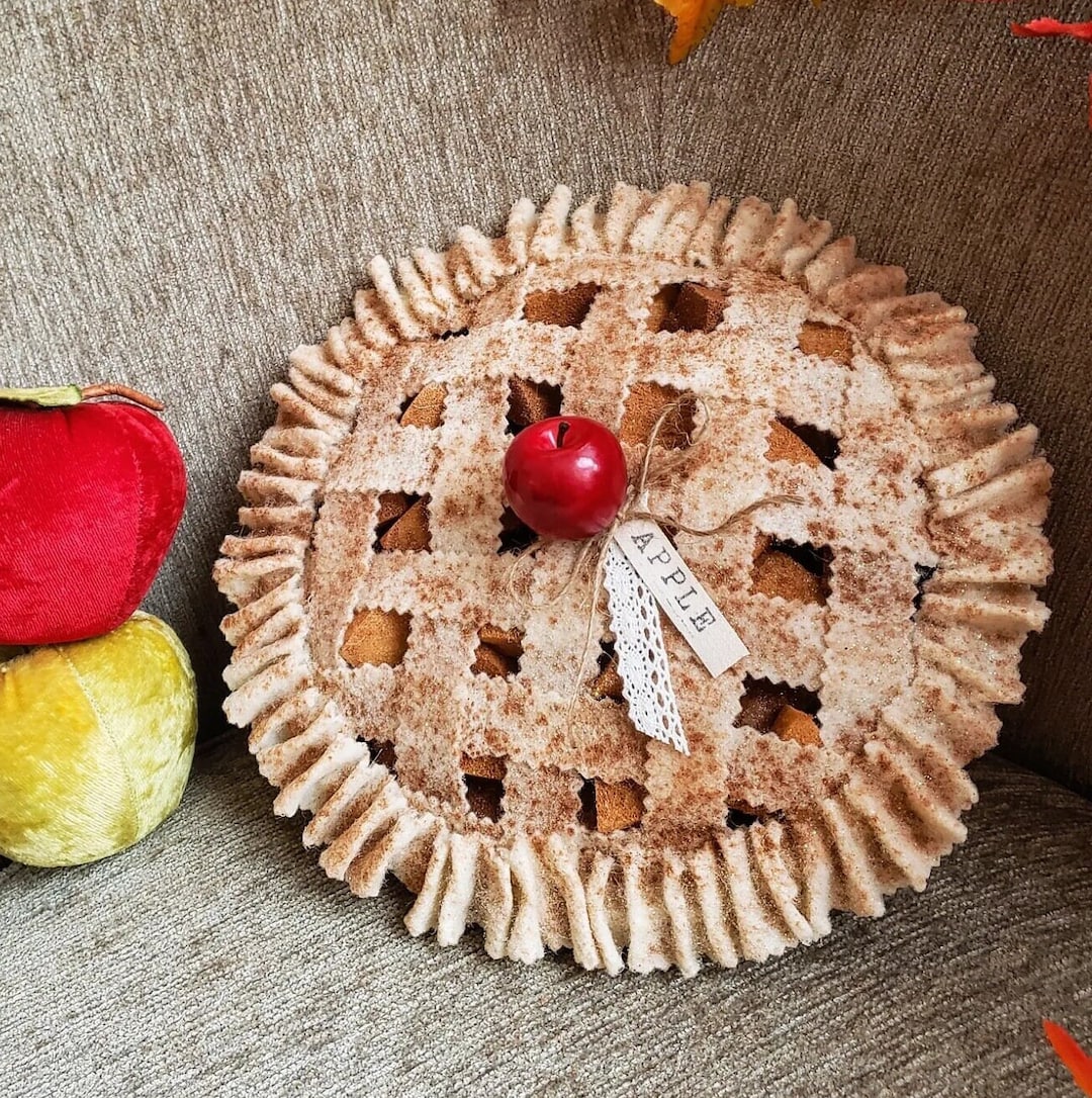 Fake Apple Pie, Faux Apple Pie, Faux Pie, Primitive Apple Pie, Fake ...