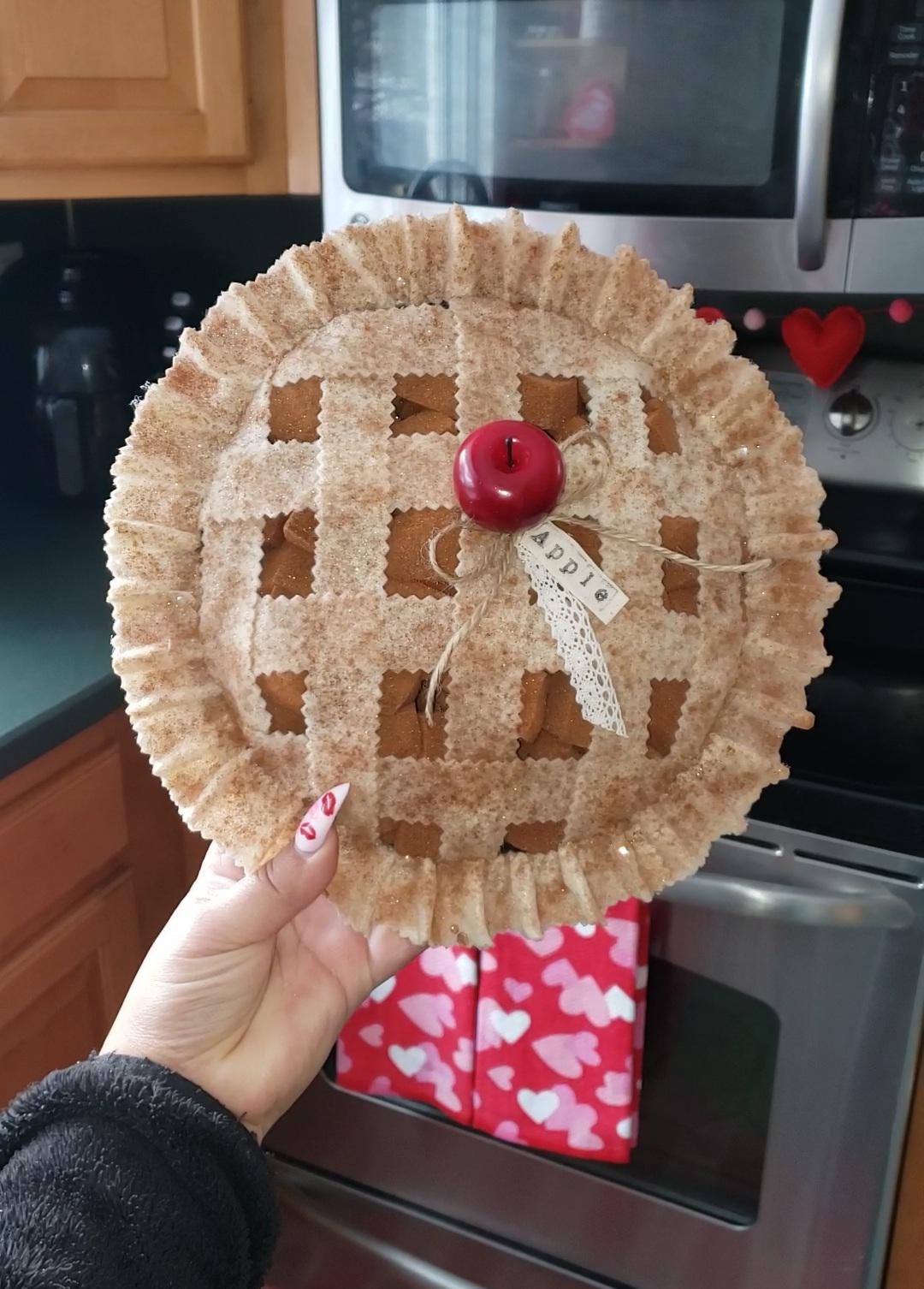 Fake Apple Pie, Faux Apple Pie, Faux Pie, Primitive Apple Pie, Fake ...