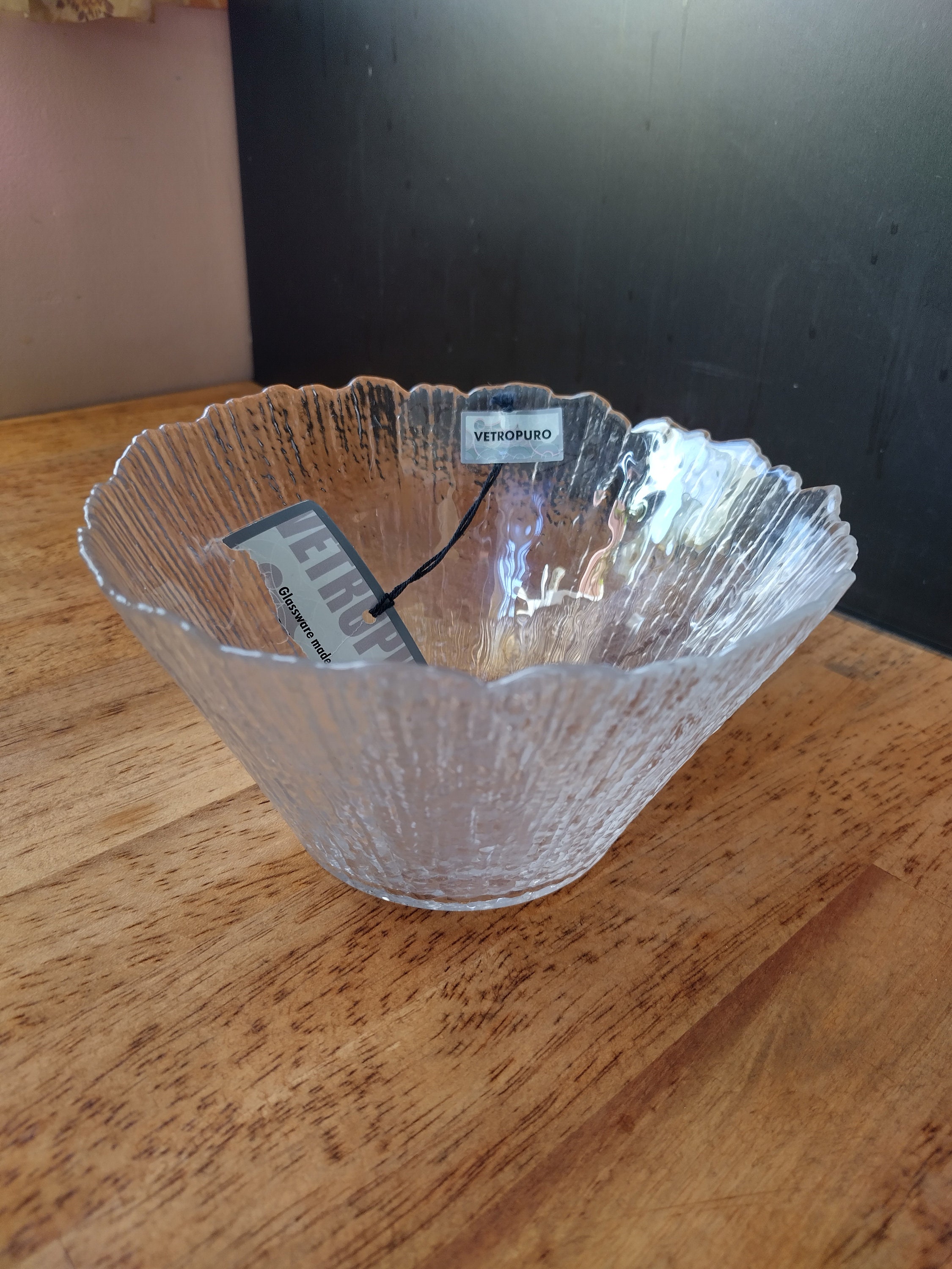 Vetropuro Glassware Translucent Bowl Made in Turkey Beautiful ...