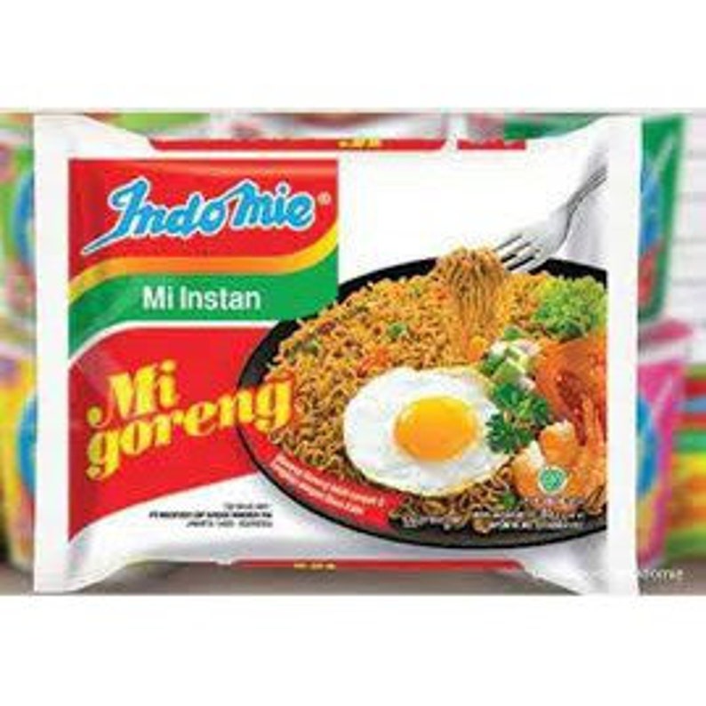One Box of Indonesian Flavored Indomie Goreng Contains Forty Packs of ...