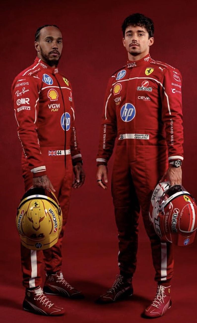 Ferrari 2025 Formula 1 Sponsor Logo Decals for Ferarri Racer Suit - SVG ...