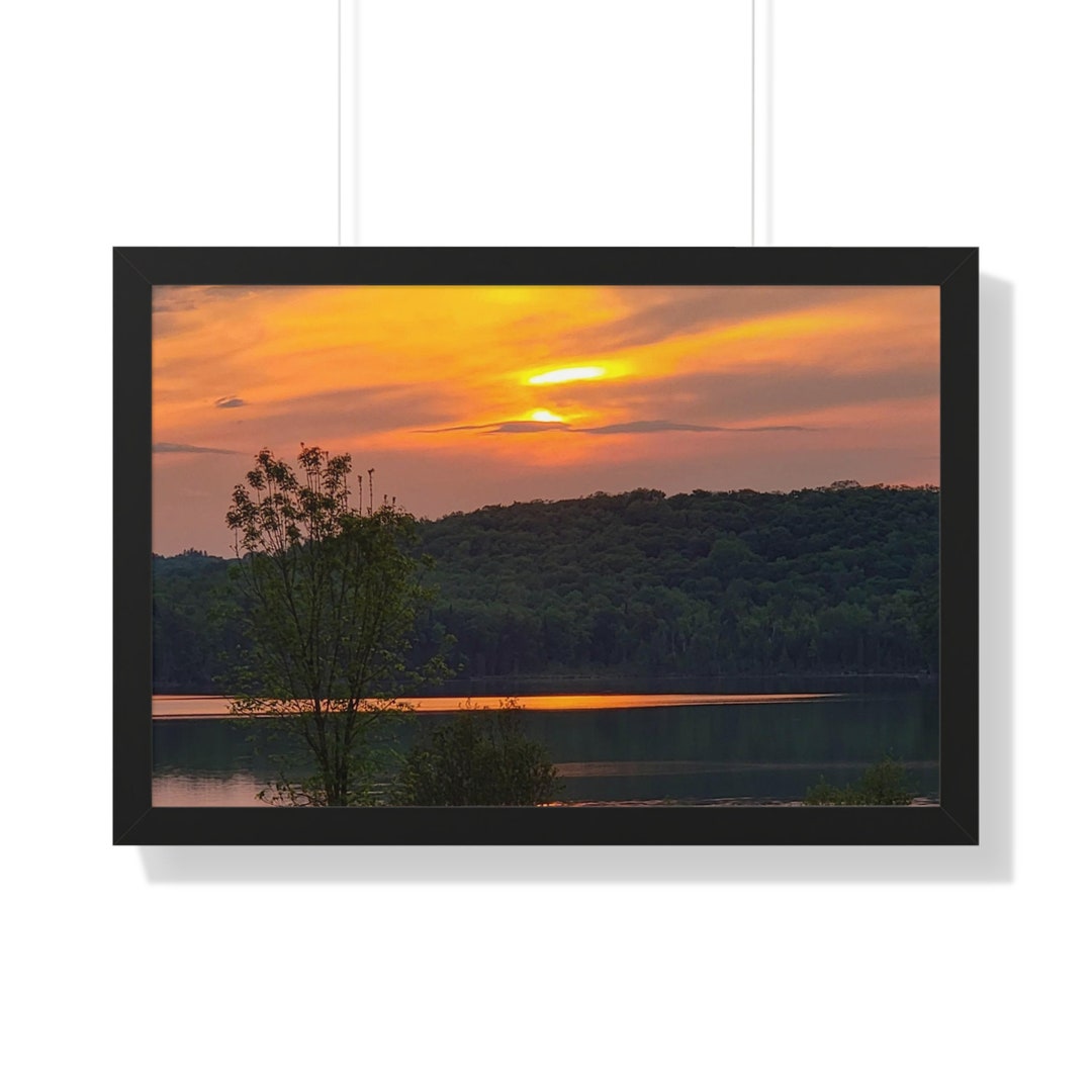 Sunset Horizontal Poster - Etsy