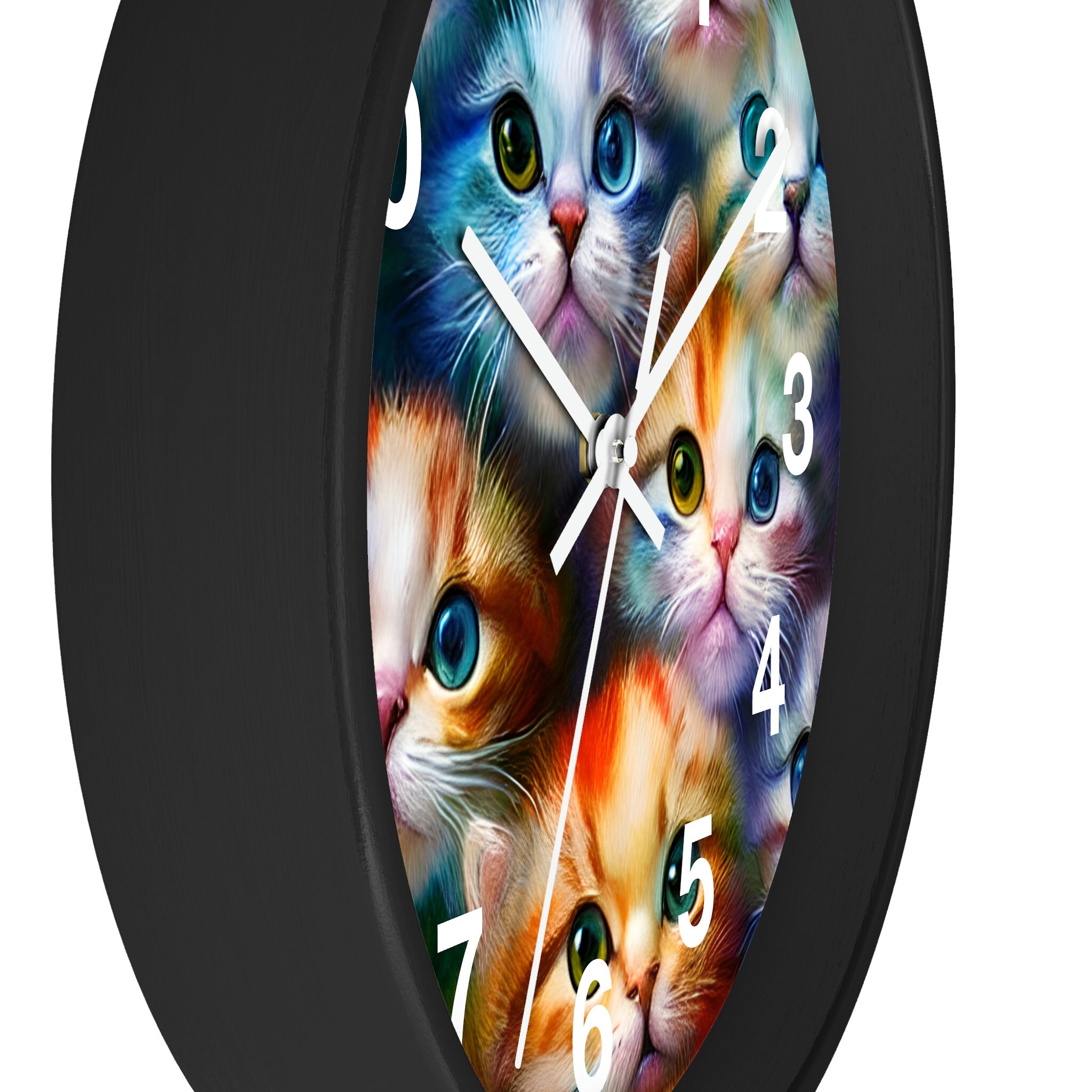 Cats Wall Clock - Etsy