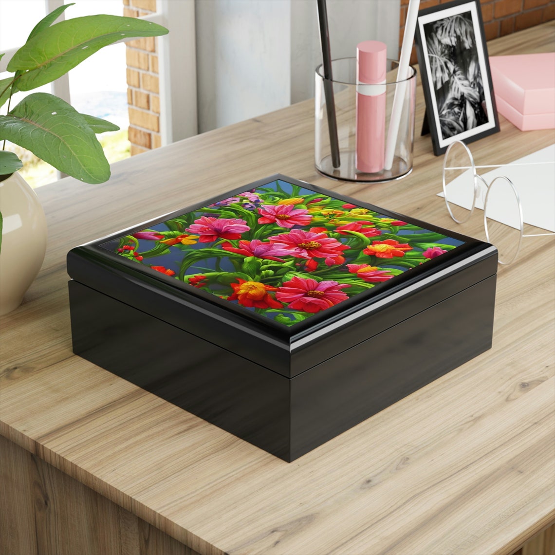 Floral Jewelry Box - Etsy