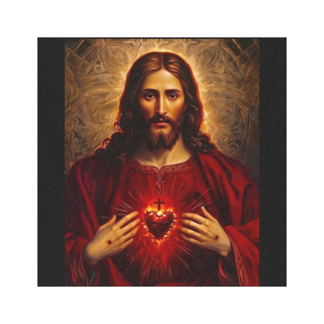 Sacred Heart of Jesus Car Magnets - Etsy Canada