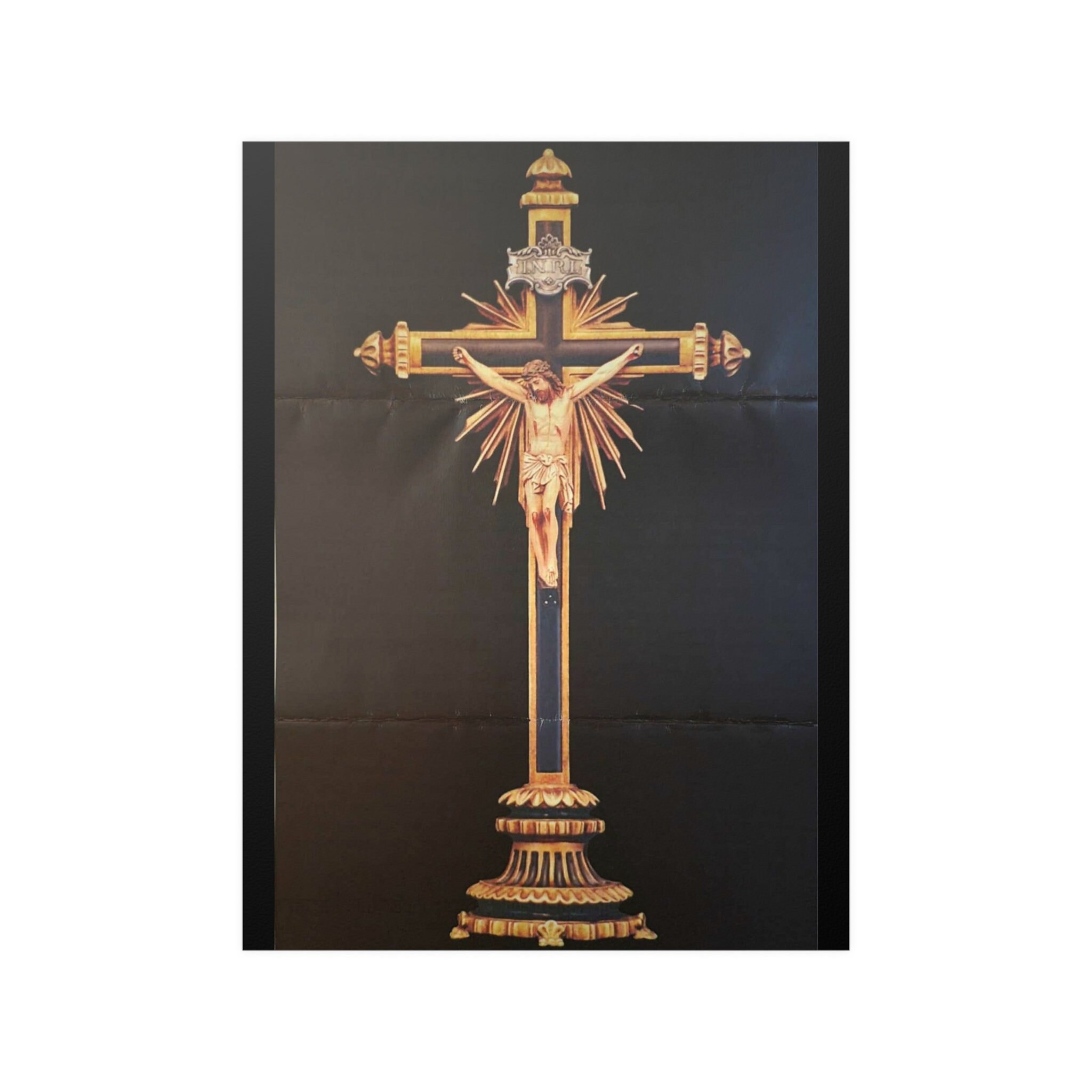 Jesus Crucified Satin Posters (210gsm) - Etsy