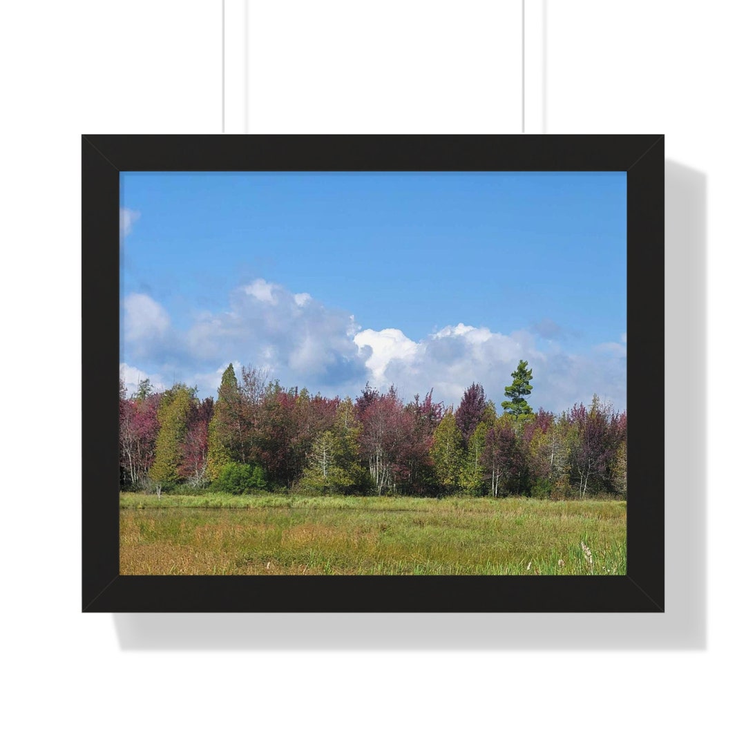 Fall Scenery Horizontal Poster - Etsy