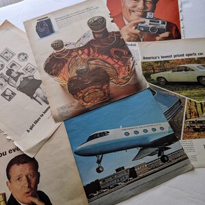 Vintage & Antique Magazine Pages and Ads 30 Pcs Assorted Lot Ephemera ...
