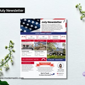4th of July Real Estate Marketing 4th of July Real Estate - Etsy