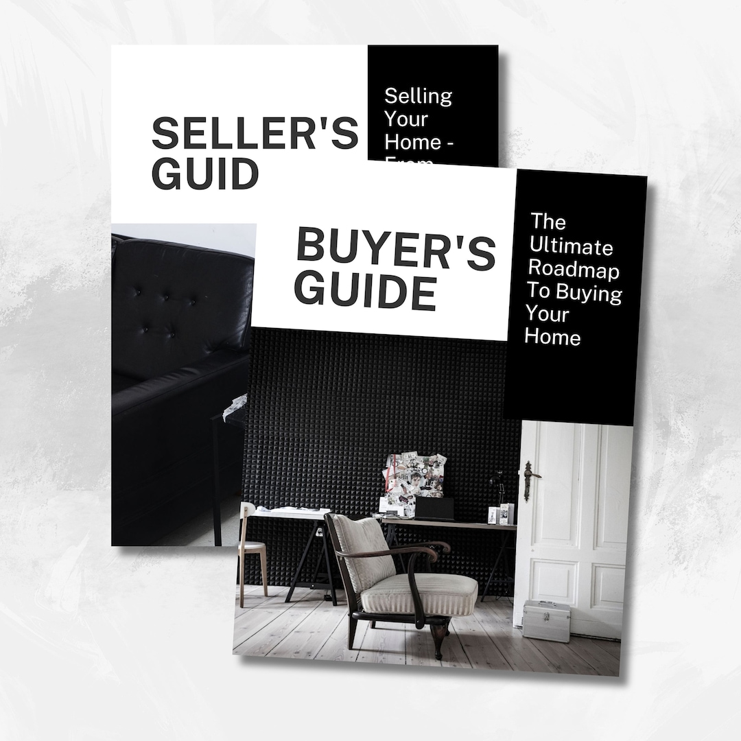 Real Estate Seller Guide & Home Buyer Guide Bundle Real Estate ...