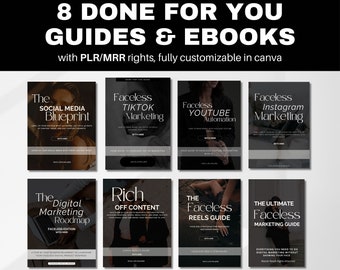 Ultimate MRR PLR Entrepreneur Toolkit Faceless Digital Marketer Guide ...