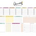 Editable Cleaning Schedule Printable, Monthly, Weekly, Yearly ...