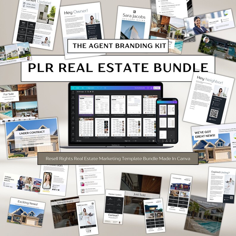 300+ Real Estate Beginners Template Bundle, 2024 Real Estate ALL-IN-ONE ...