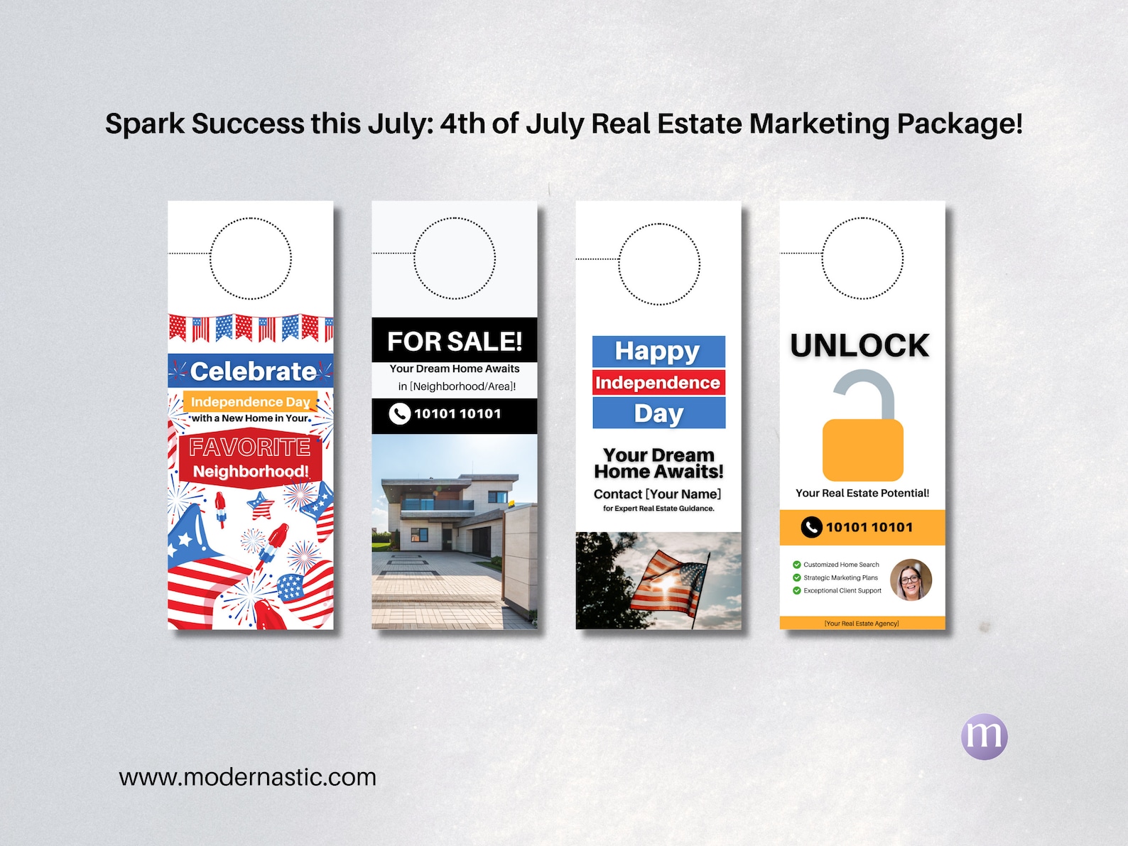 4th of July Real Estate Marketing 4th of July Real Estate - Etsy