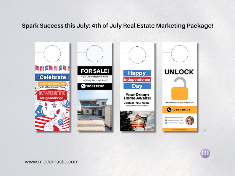 4th of July Real Estate Marketing 4th of July Real Estate - Etsy