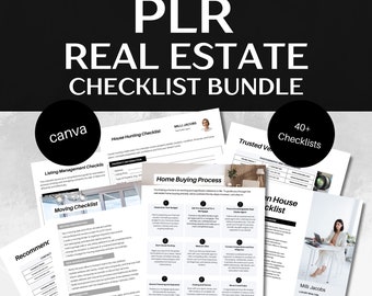Seller Real Estate Checklist Bundle | Real Estate Marketing | Prep ...