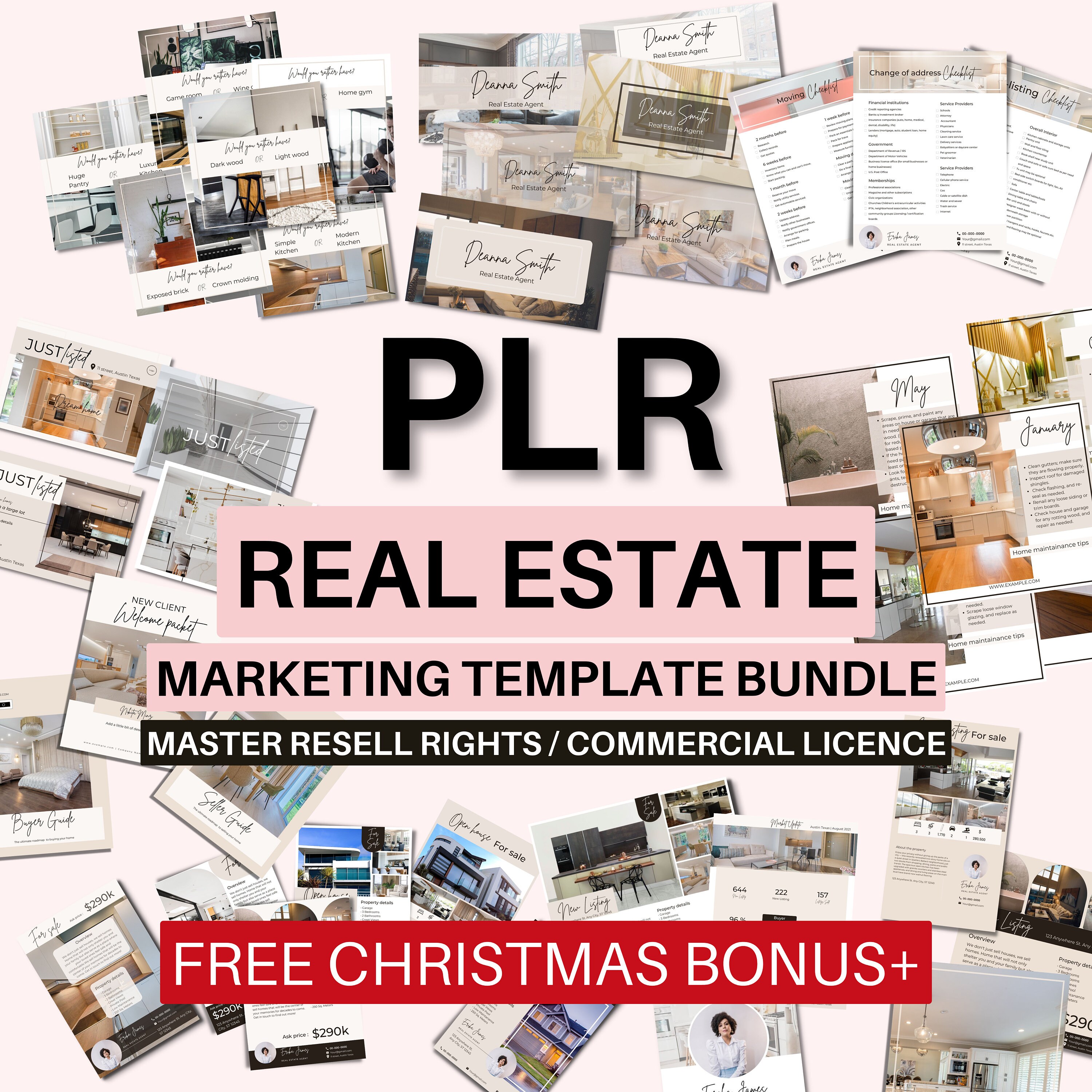 Luxury Real Estate Marketing Bundle This Realtor Branding Includes ...