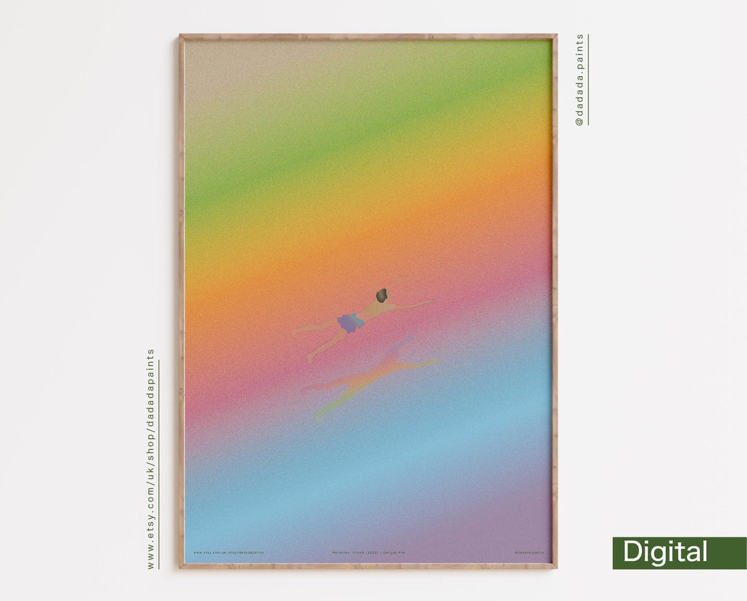 Rainbow's Dream Pride Poster, Gay Pride Print, Pride Poster, LGBTQ ...