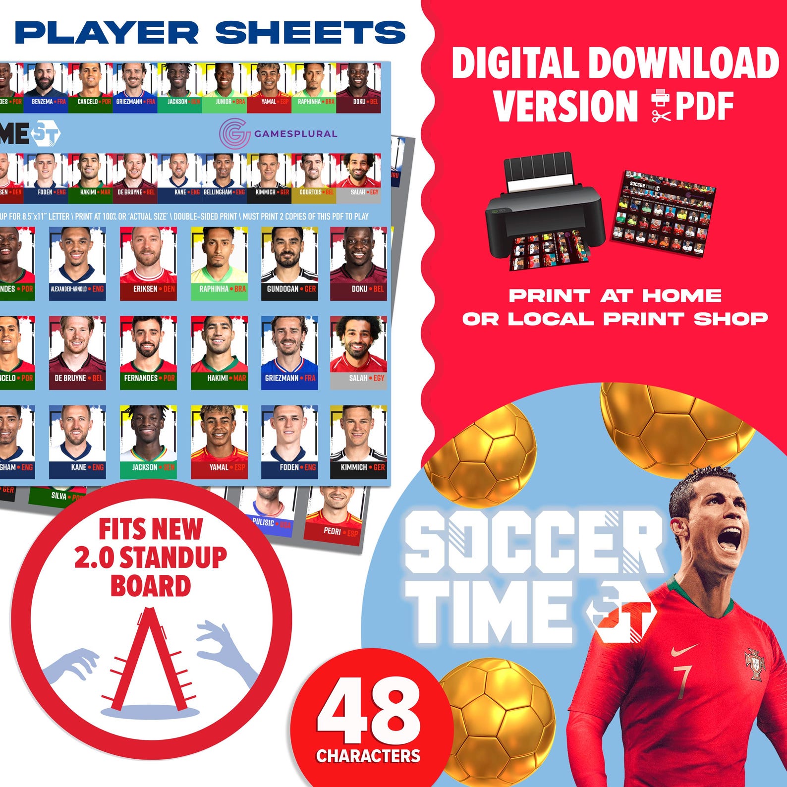 Soccer Time 2.0 Guessing Game | Digital Download | Soccer Futbol Themed ...