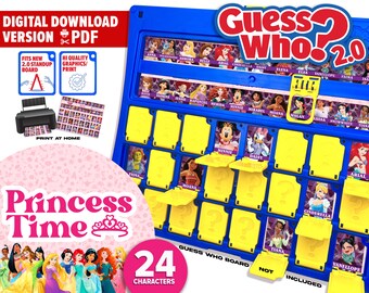 Guess Who 2.0 Frozen 2 - Etsy