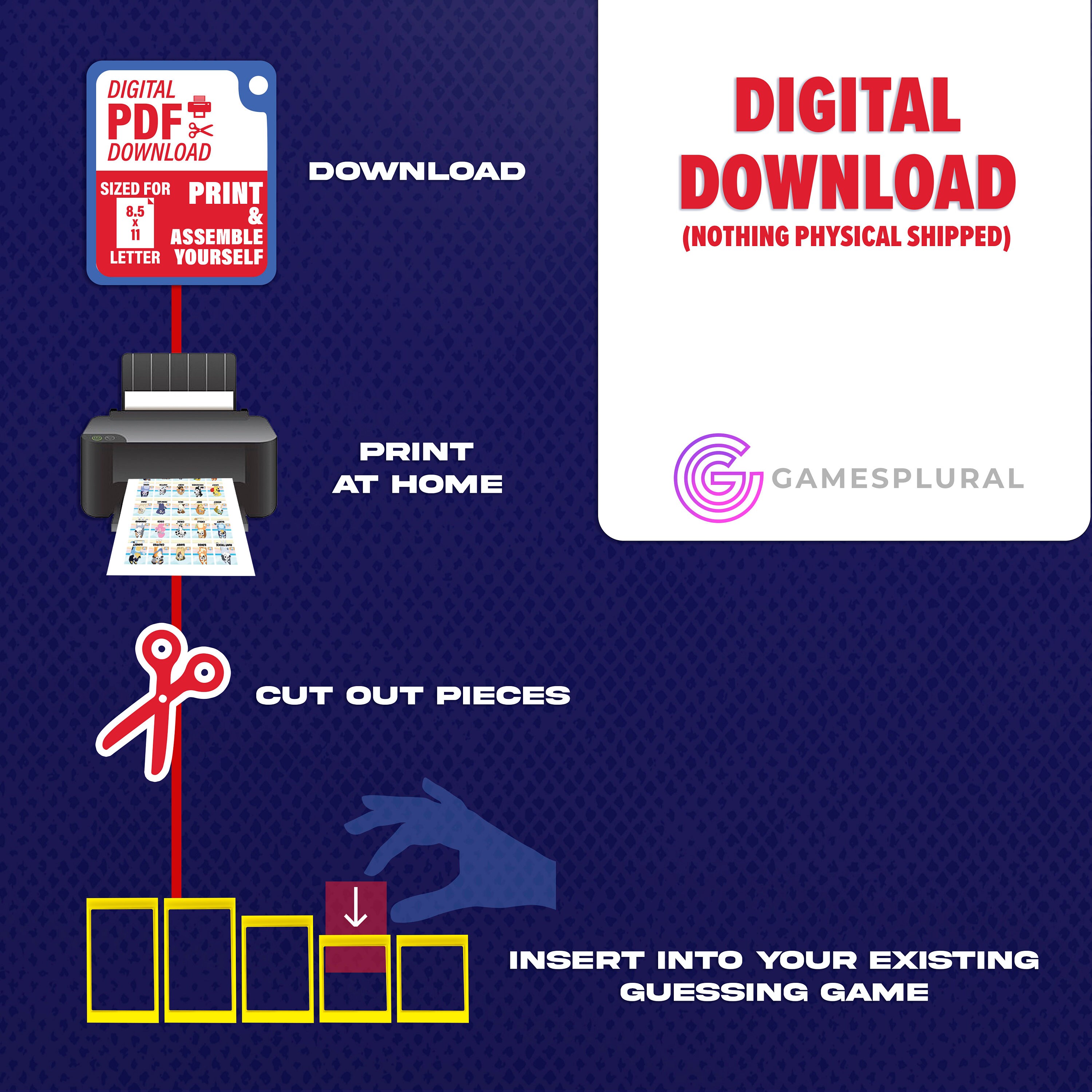 Princess Time Guessing Game | Digital Download | Princess Themed Cards ...