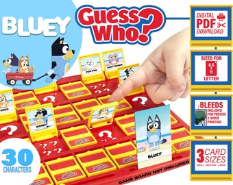 Bluey Game Printable - Etsy