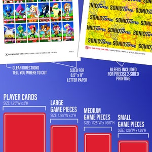 Sonic Time Guessing Game | Digital Download | Sonic Tails Knuckles ...