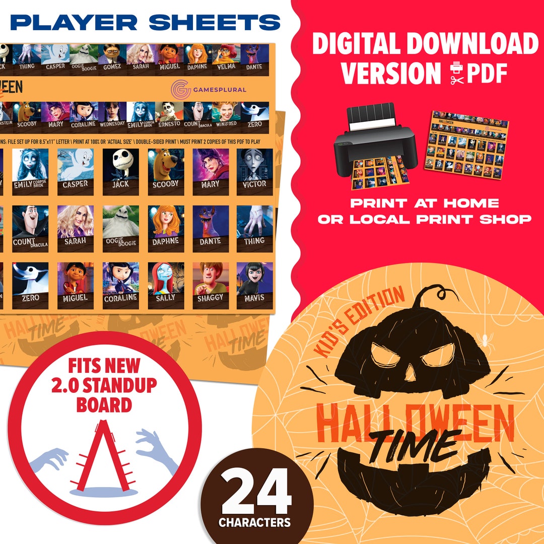 Halloween Time 2.0 Guessing Game | Digital Download | Halloween Themed ...